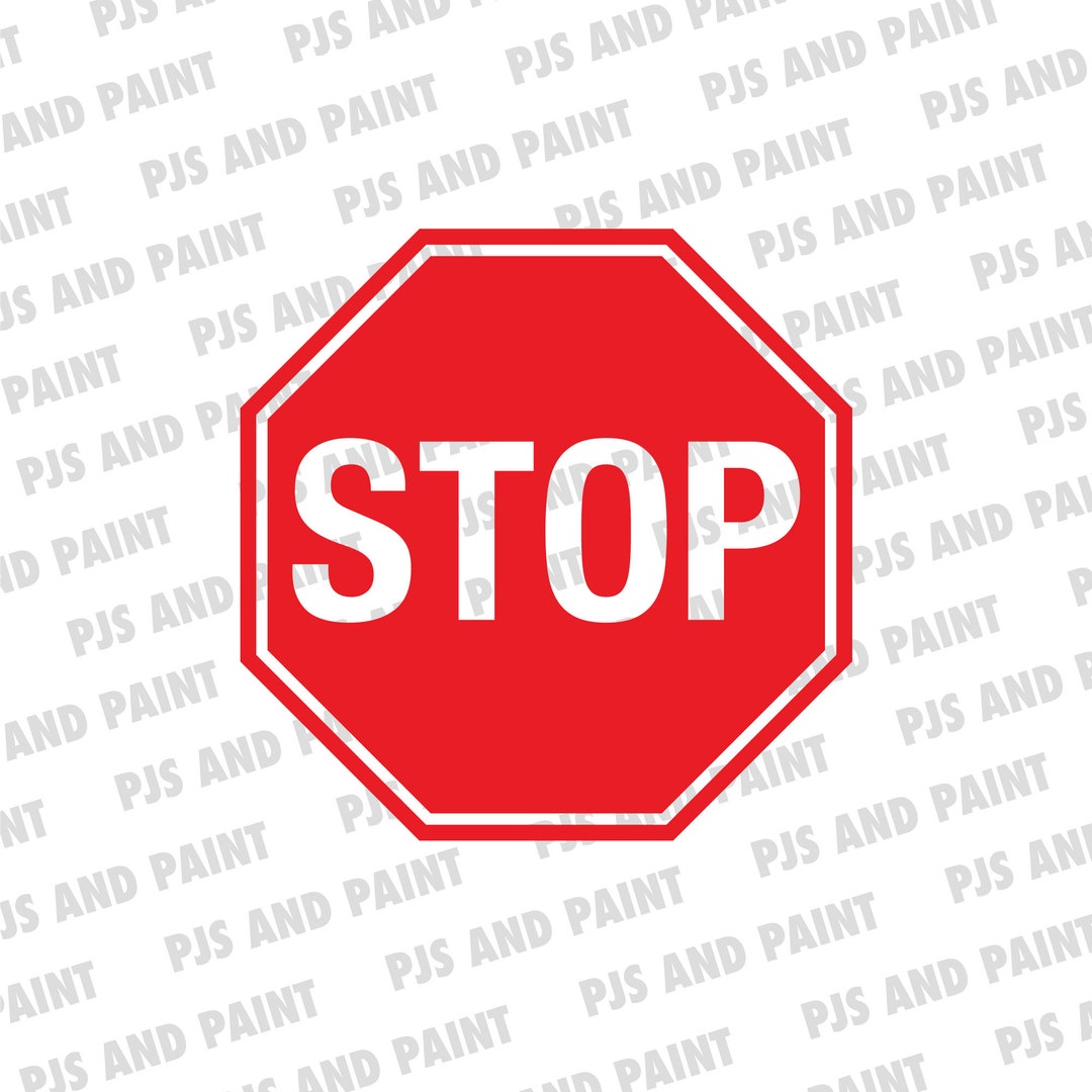 Stop Sign SVG, Stop Svg, Vector Stop Sign Svg, Dxf, Png, Pdf, Eps, Jpg ...