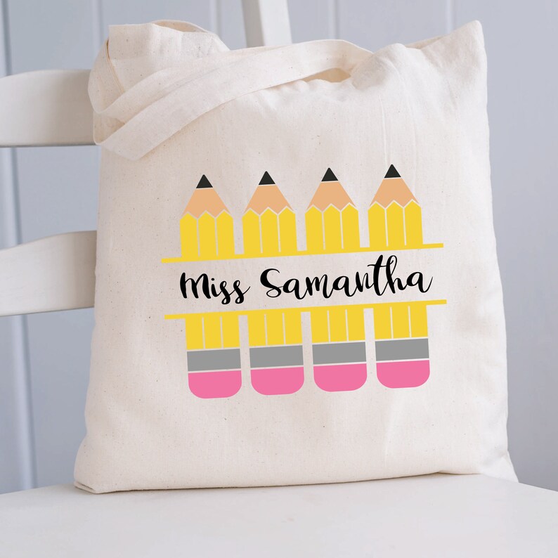 Pencil Name Frame Pencil Name SVG Teacher SVG Teacher Gift - Etsy