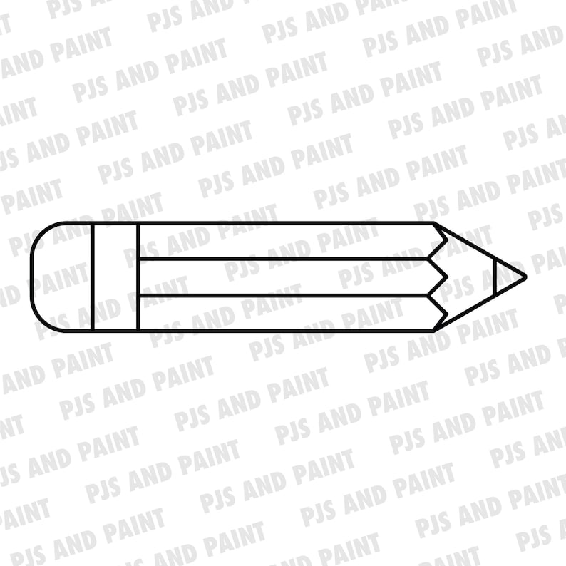 Lápiz SVG Lápiz vectorial Lápiz escolar SVG Escuela SVG - Etsy España