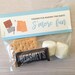 S'mores Treat Bag Topper, Printable Favors, S'mores Kit, S'mores Party ...