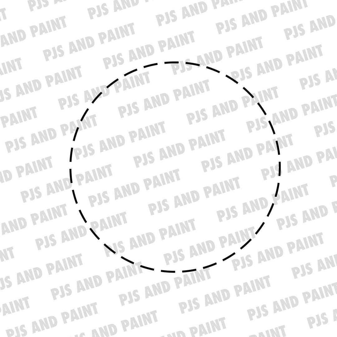 Circle Stitch Frame Svg, Stich Circle Svg, Circle Frame Svg, Stitched ...