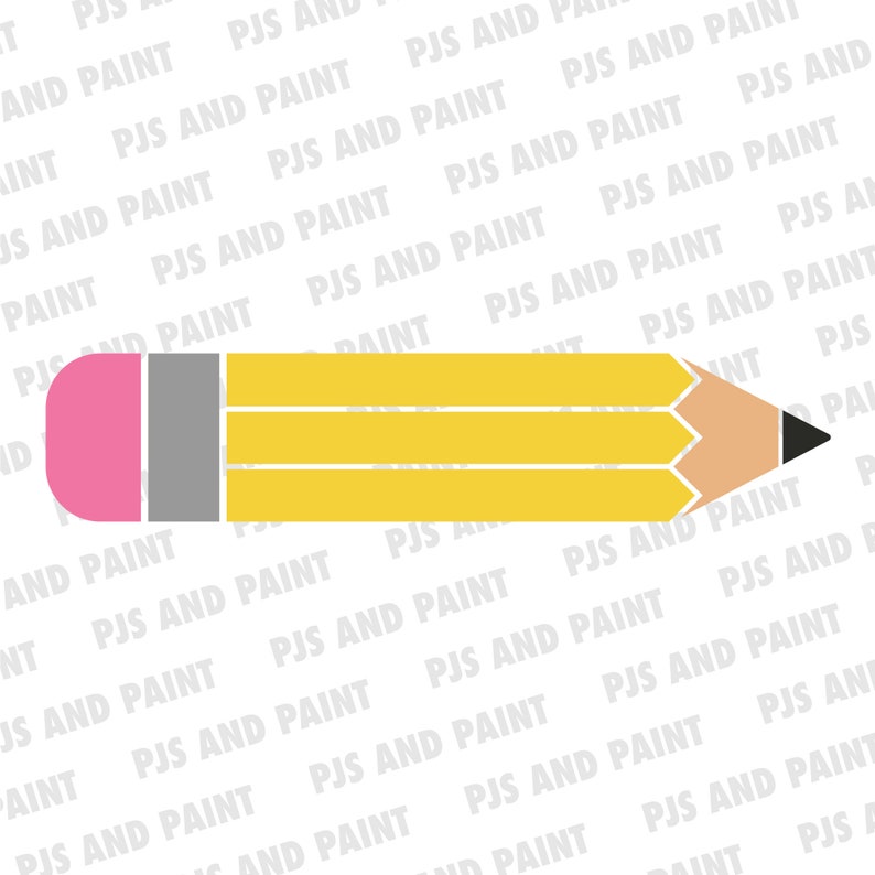 Pencil SVG, Vector Pencil, School Pencil SVG, School SVG, Pencil ...