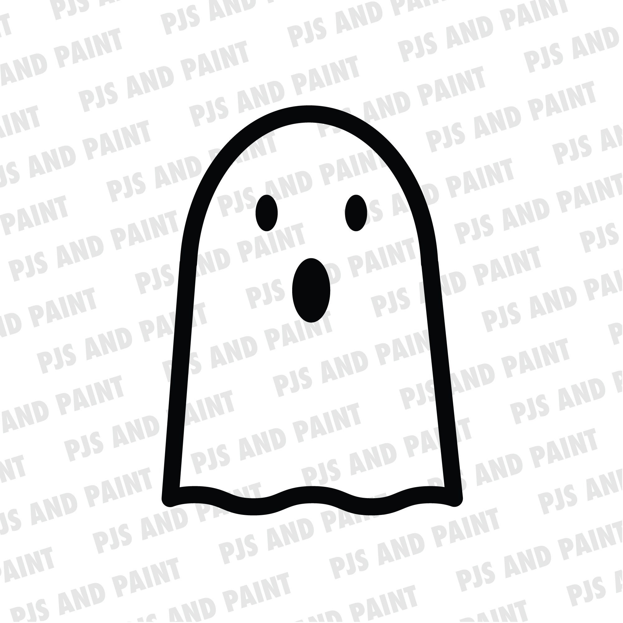 Ghost SVG Ghost outline svg Halloween ghost clip art - Etsy México