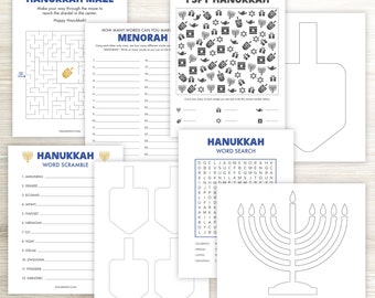 Hanukkah Party Games | Etsy