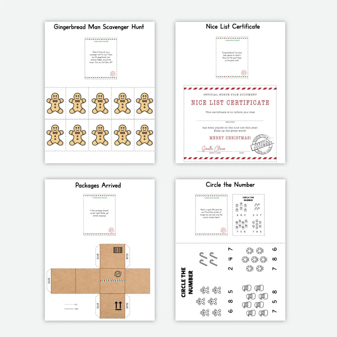 Printable Elf Bundle Elf Printable Props and Activities - Etsy