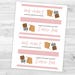 S'mores Treat Bag Topper Printable Favors S'mores - Etsy