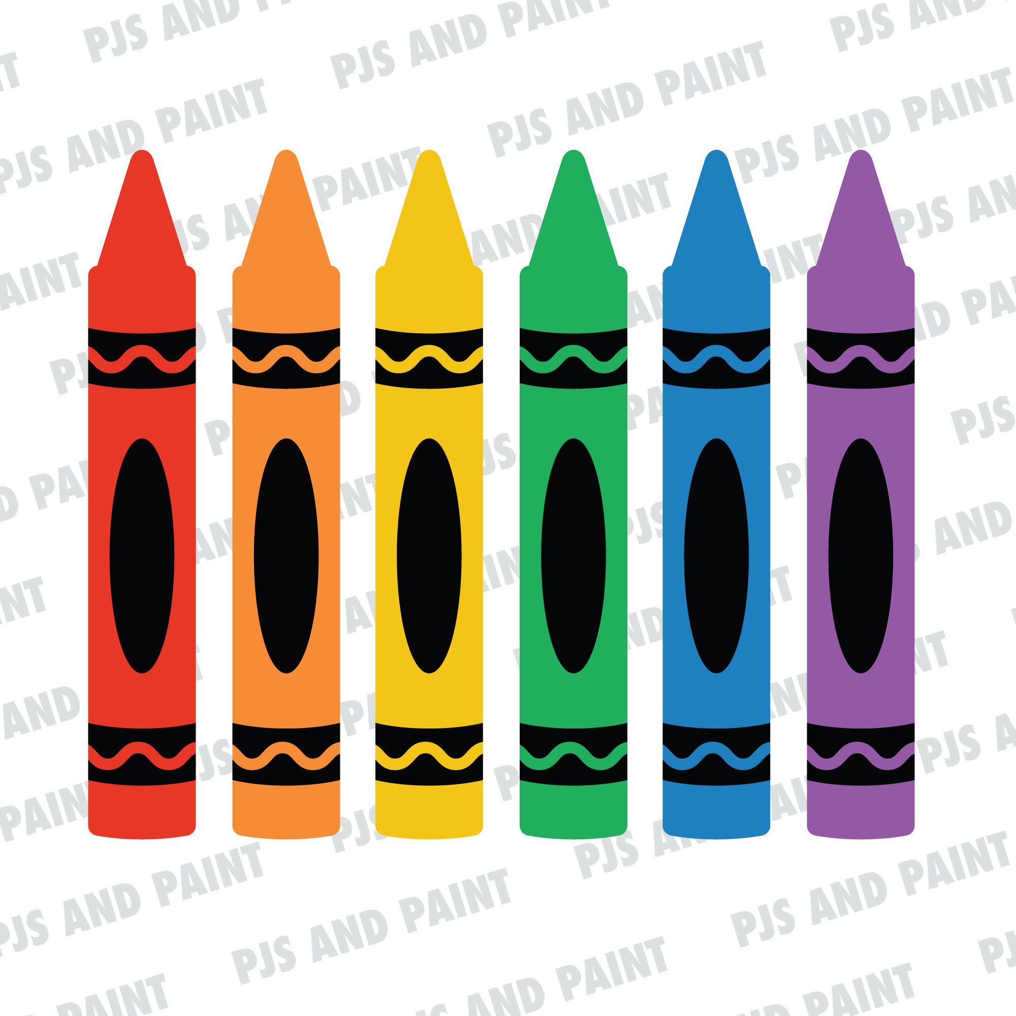 Crayones SVG, Vector Crayons, School Crayons SVG, Crayons SVG, Crayons ...