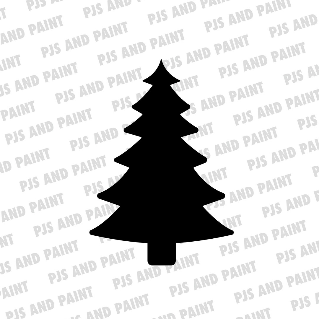 Christmas Tree SVG, Christmas Clipart, Christmas Tree Cut File, Tree ...