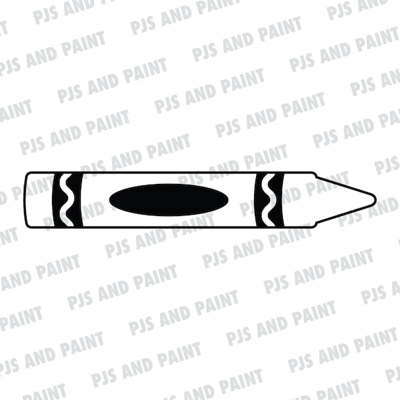 One Horizontal Crayon