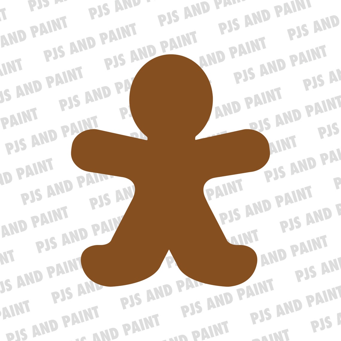 Gingerbread Man SVG, Gingerbread Man Outline, Gingerbread Man ...