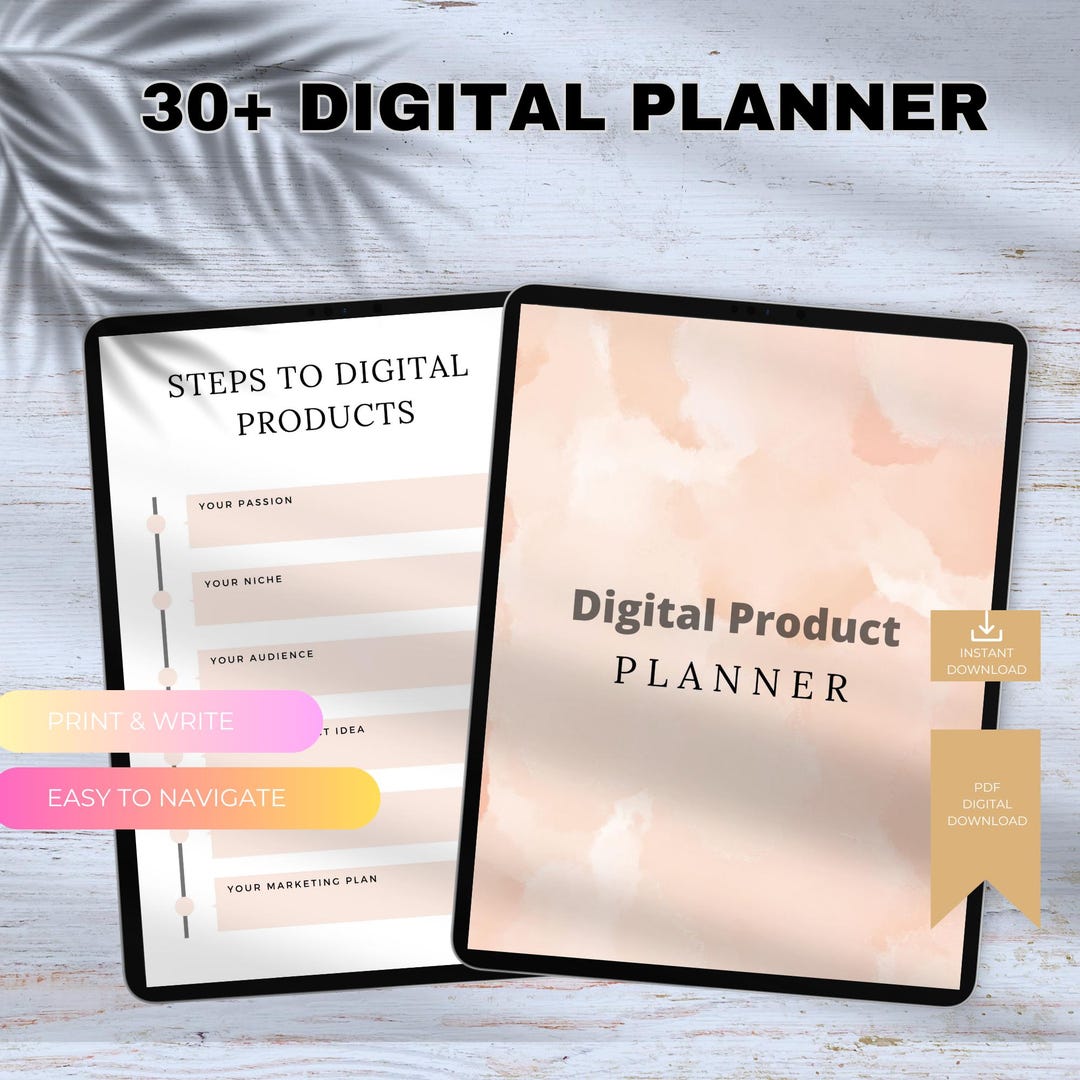Digital Planner for Goodnotes & Notability Undated Life, Daily, Budget ...