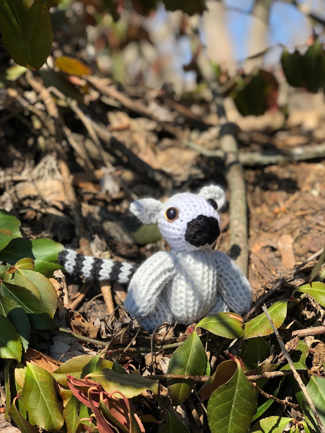 Mini Lemur - Circular Knitting Machine Pattern - PDF - Etsy
