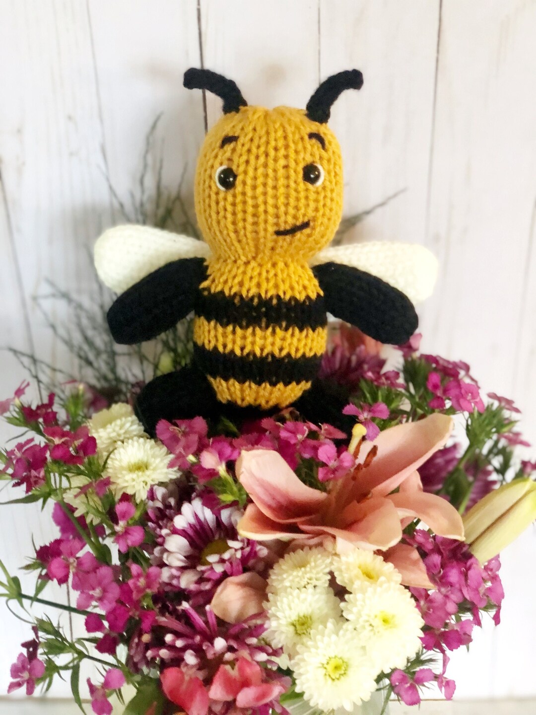 Mini Bee - Circular Knitting Machine Pattern PDF - Etsy