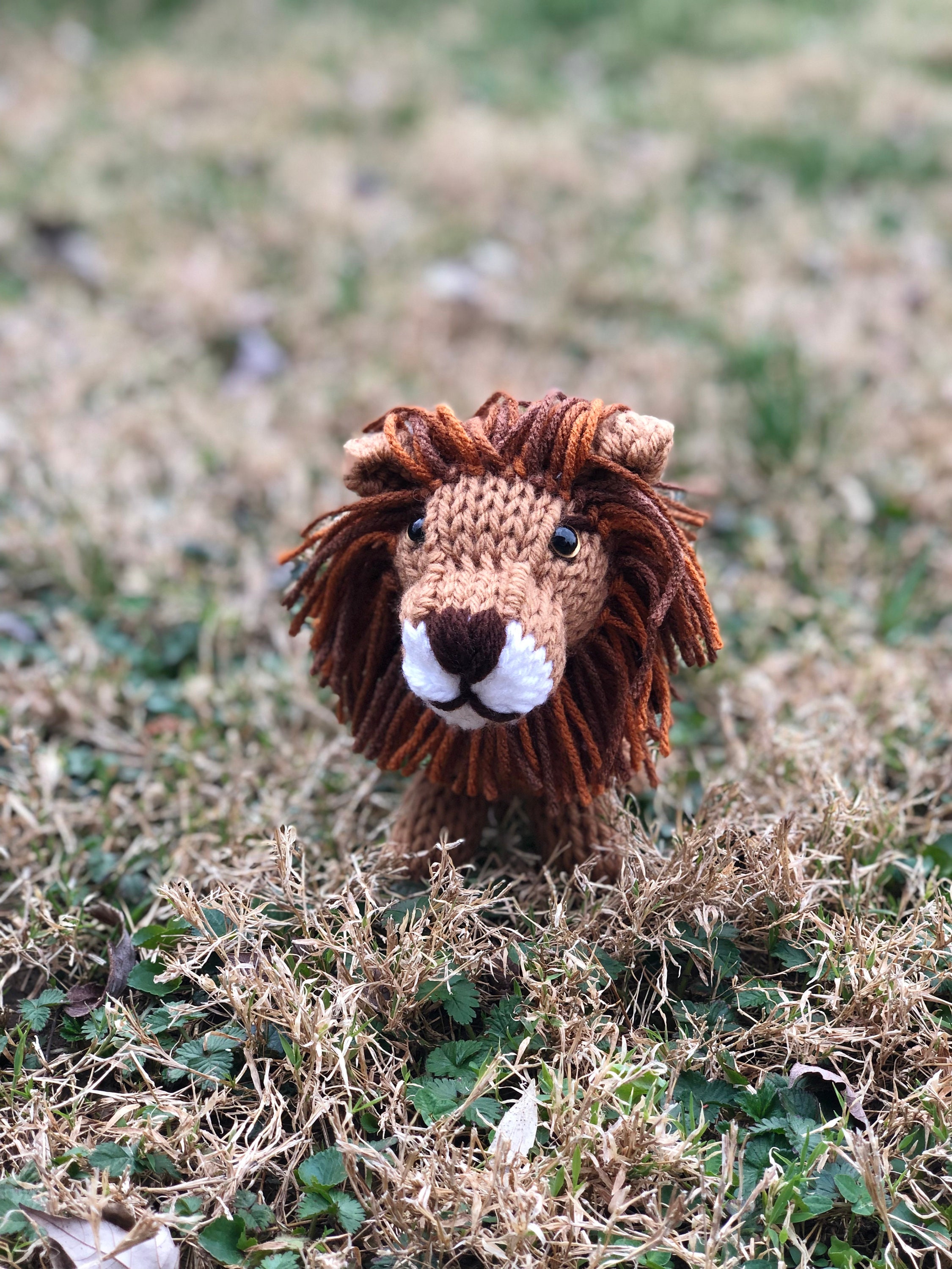 Mini Lion - Circular Knitting Machine Pattern - PDF - Etsy