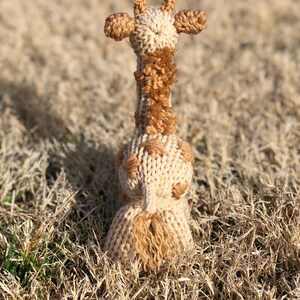 Mini Giraffe - Circular Knitting Machine Pattern - PDF - Etsy