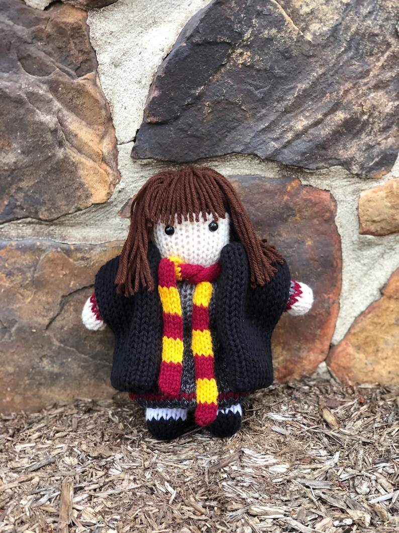 Hermione Granger Doll - Circular Knitting Machine Pattern - PDF - Etsy