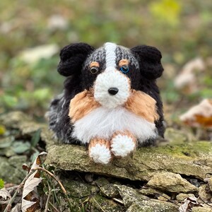 Mini Australian Shepherd - Circular Knitting Machine Pattern - PDF - Etsy
