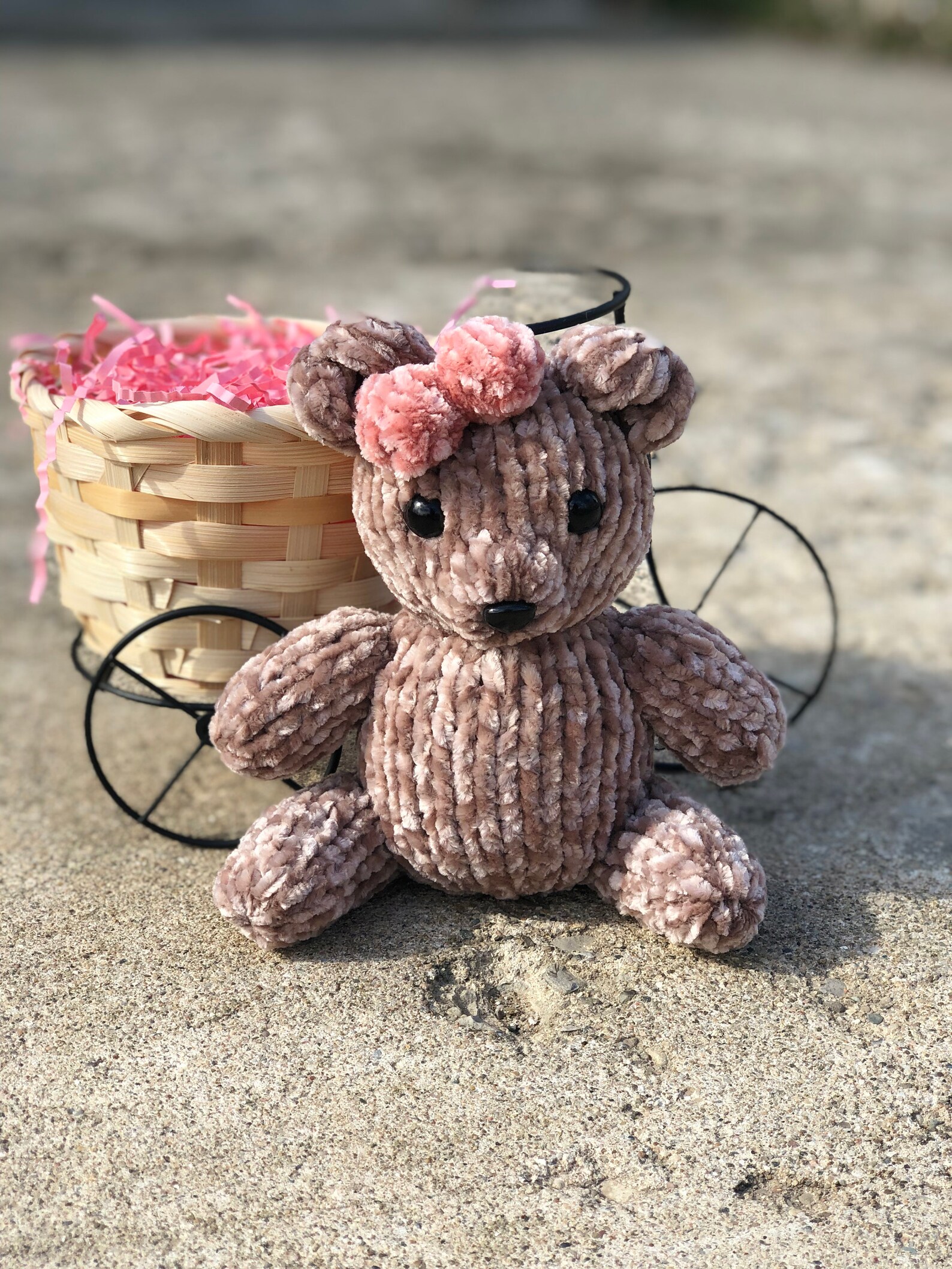 Mini Velvet Teddy - Circular Knitting Machine Pattern - PDF - Etsy