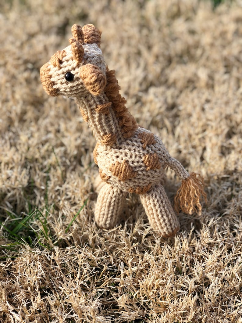 Mini Giraffe - Circular Knitting Machine Pattern - PDF - Etsy