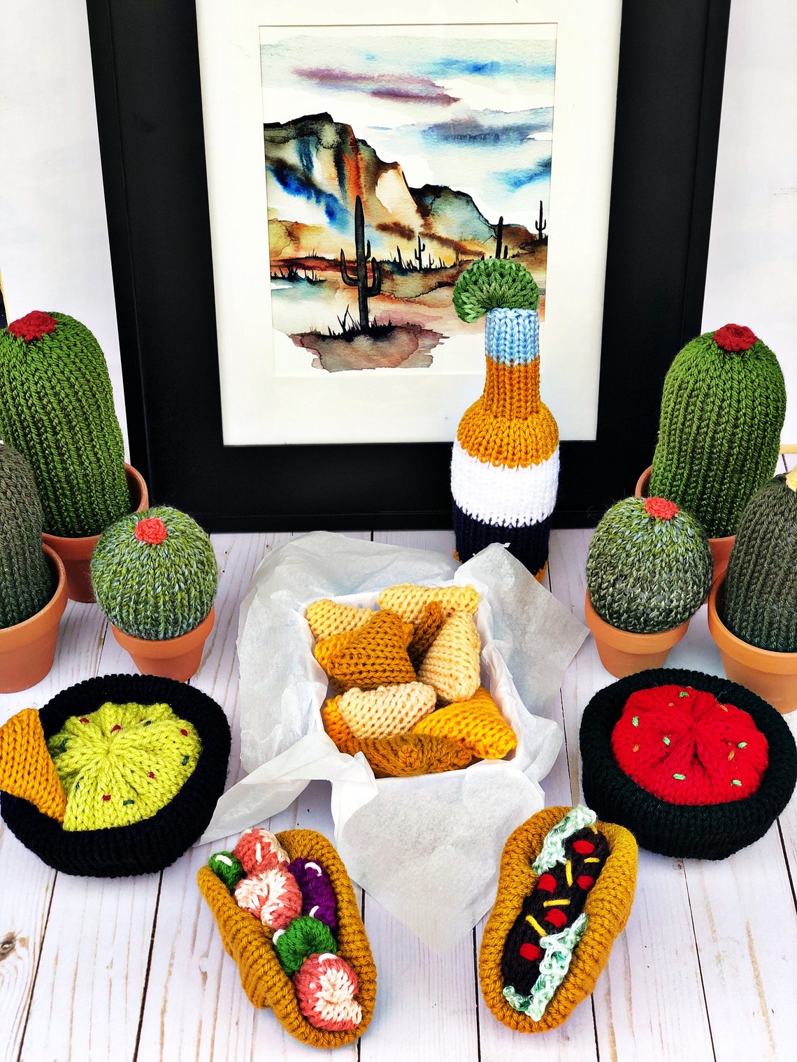 Fiesta Friday Set Circular Knitting Machine Pattern | Etsy