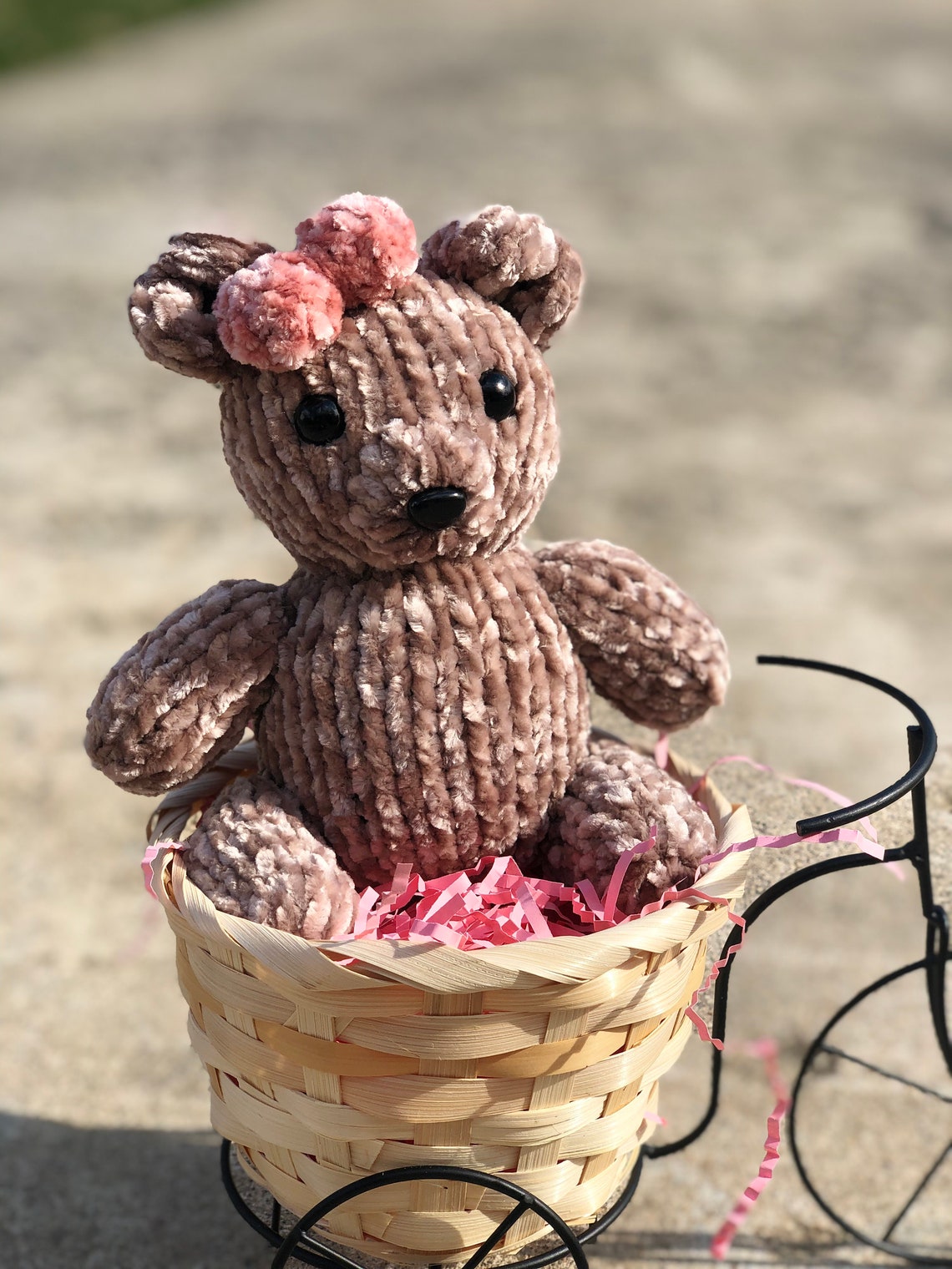 Mini Velvet Teddy - Circular Knitting Machine Pattern - PDF - Etsy