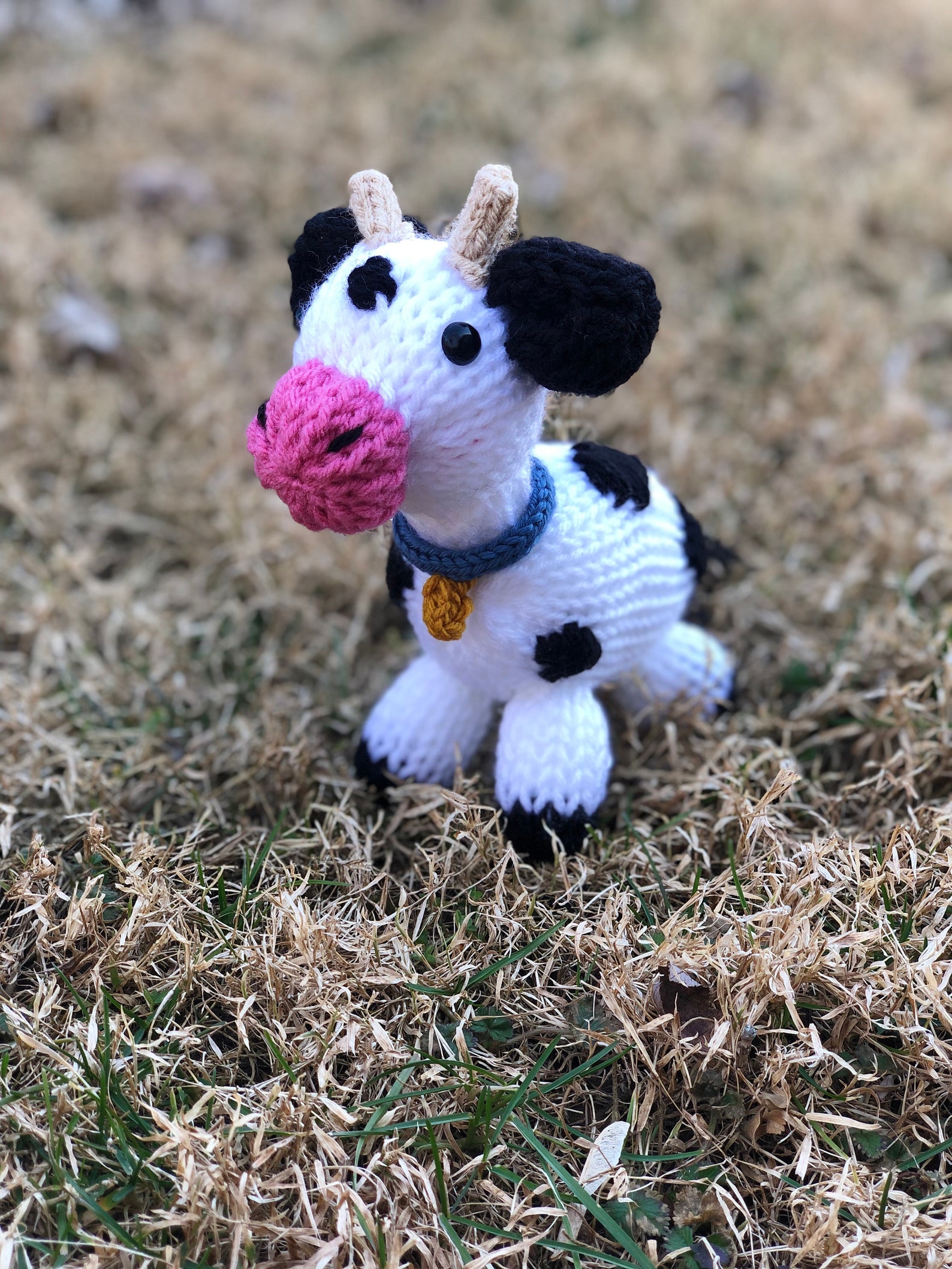 Mini Cow - Circular Knitting Machine Pattern - PDF - Etsy