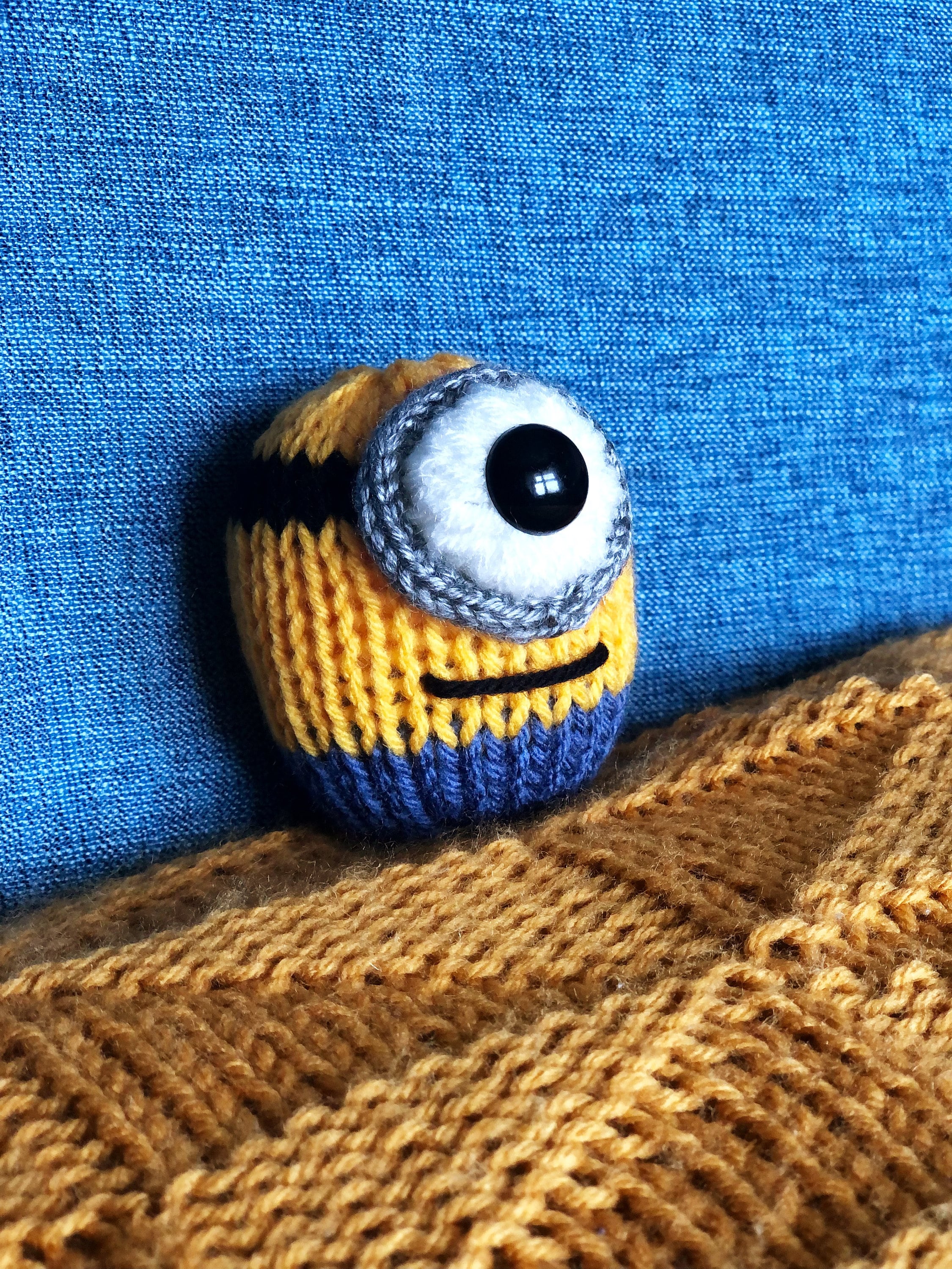 Mini Minion - Circular Knitting Machine PDF Pattern - Etsy Canada