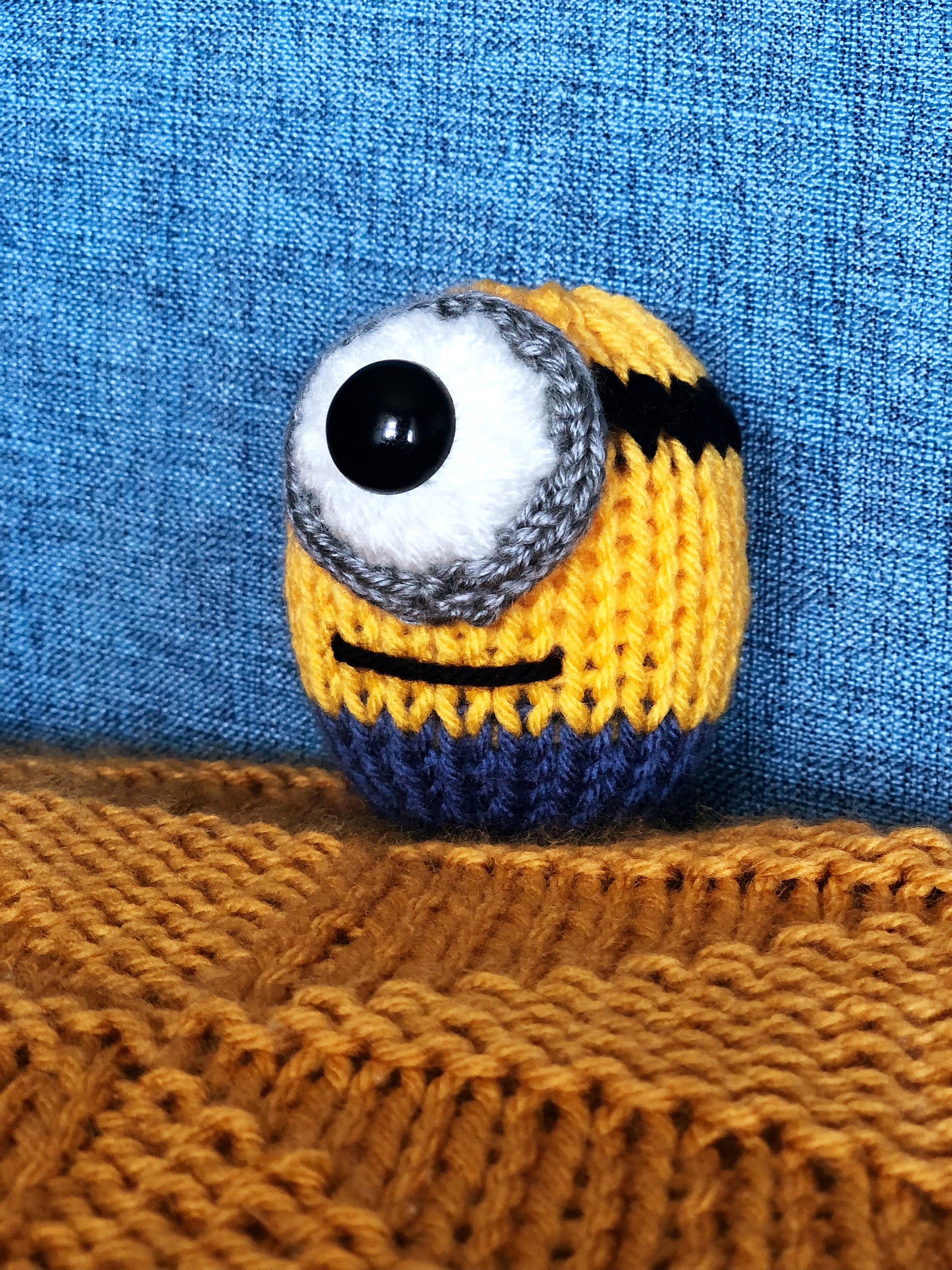Mini Minion - Circular Knitting Machine PDF Pattern - Etsy