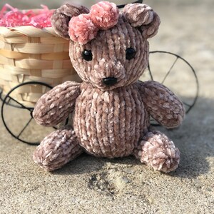 Mini Velvet Teddy - Circular Knitting Machine Pattern - PDF - Etsy