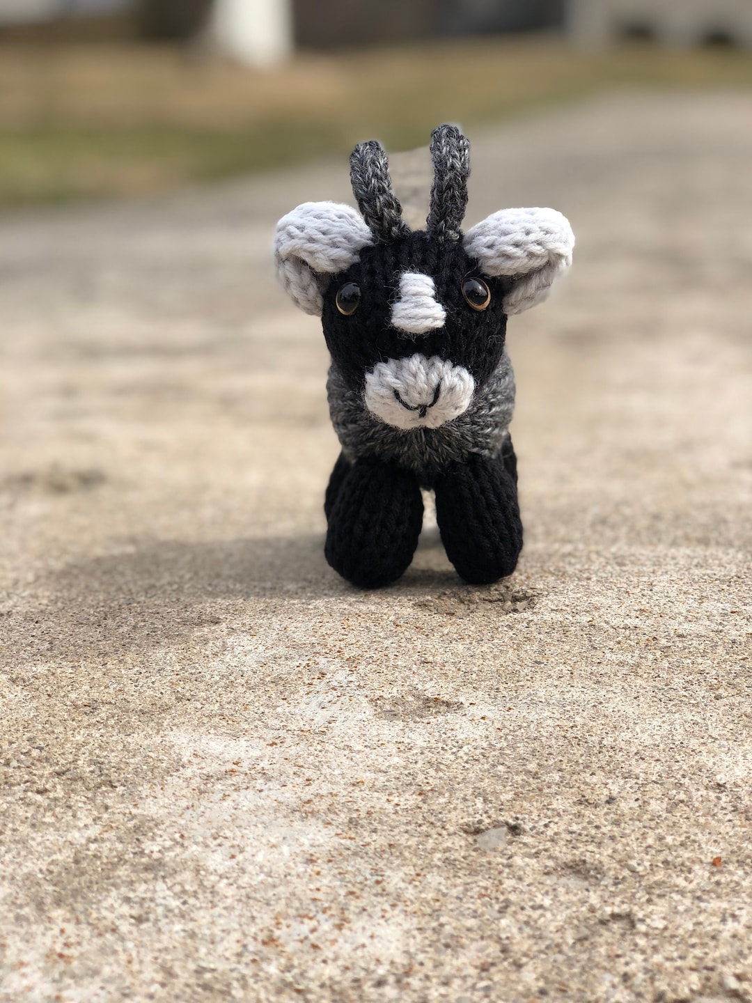 Mini Pygmy Goat - Knitting Machine Pattern - PDF - Etsy