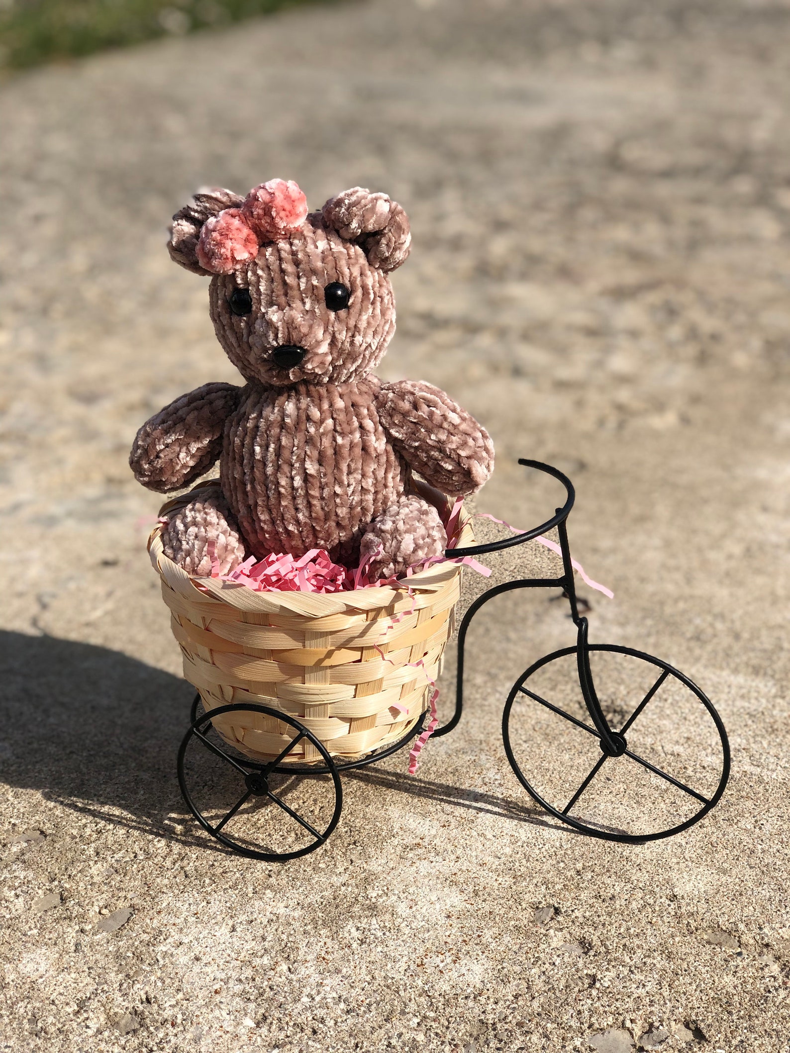 Mini Velvet Teddy - Circular Knitting Machine Pattern - PDF - Etsy