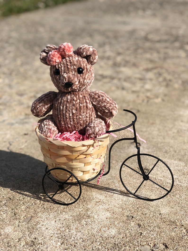 Mini Velvet Teddy - Circular Knitting Machine Pattern - PDF - Etsy