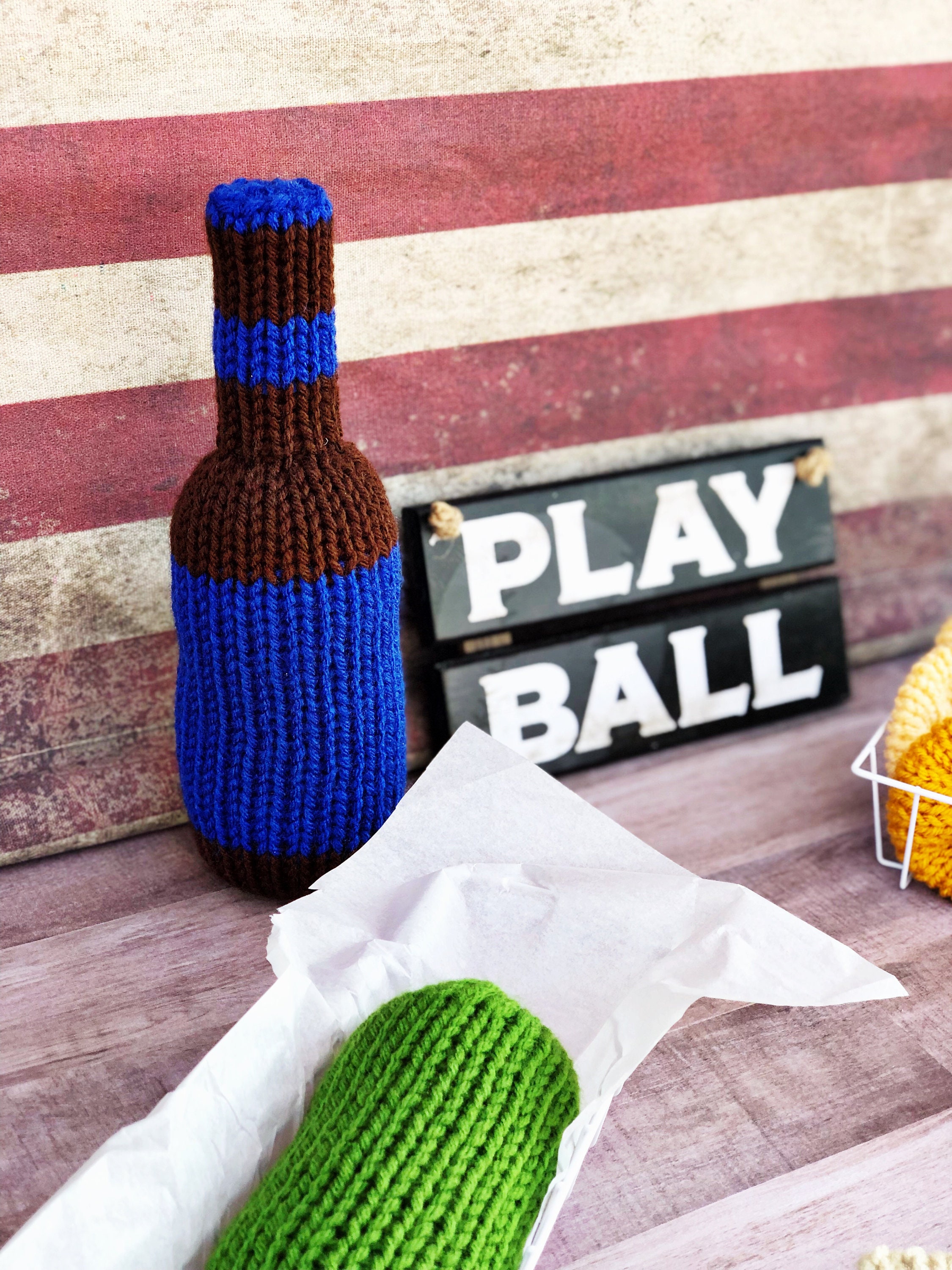 Ballpark Set Circular Knitting Machine Pattern - Etsy