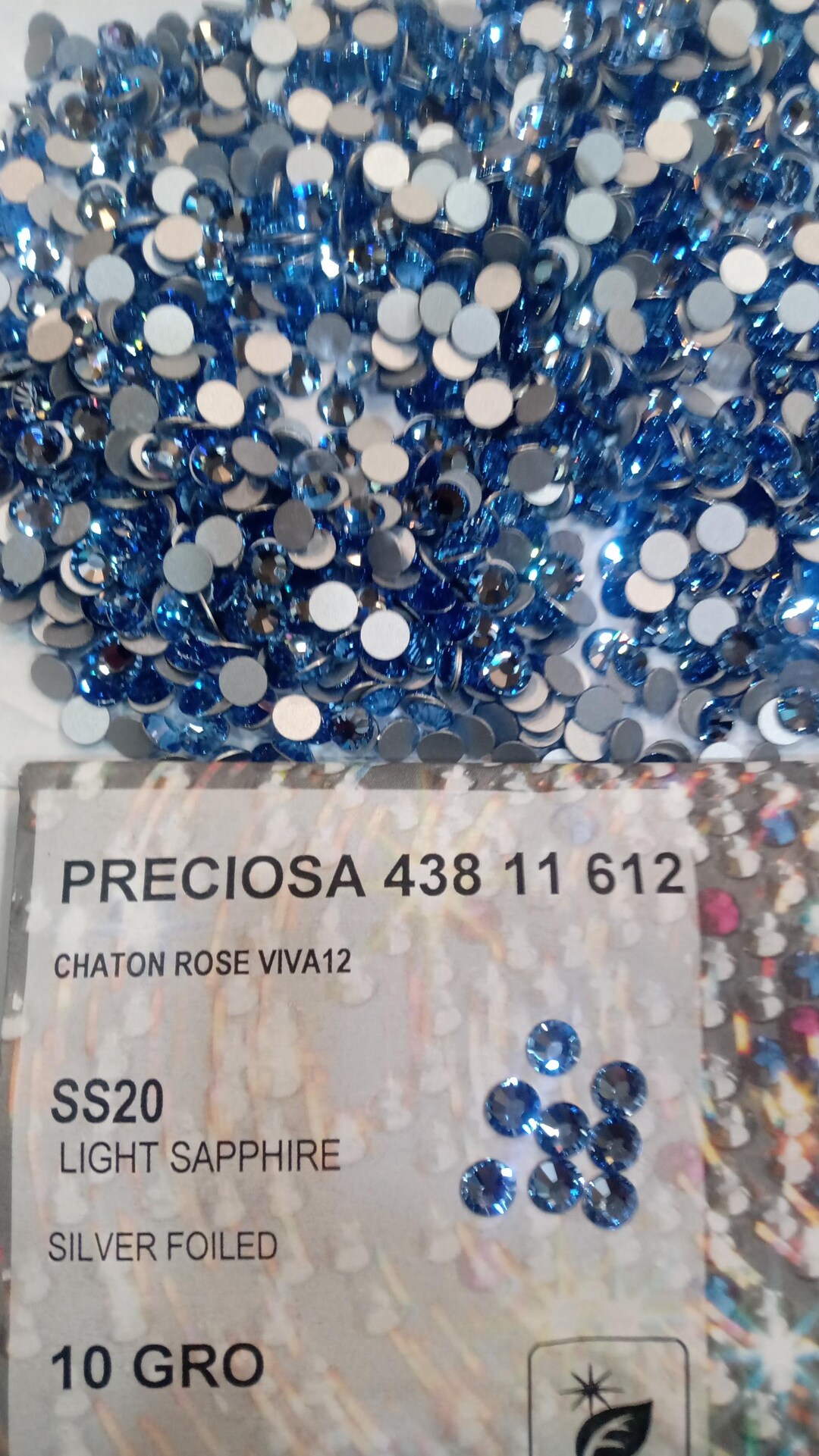 Preciosa Crystal SS 20 Flatback Non Hotfix Rhinestone , Many Color ...