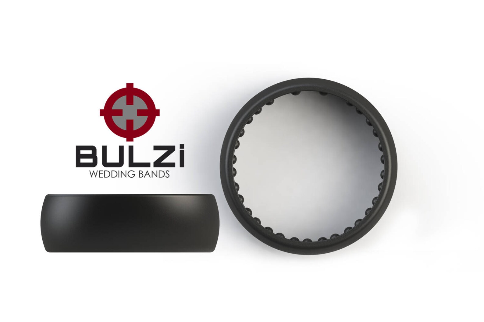 Bulzi - Massaging Comfort Fit Silicone Wedding Ring 8mm - #1 Most ...