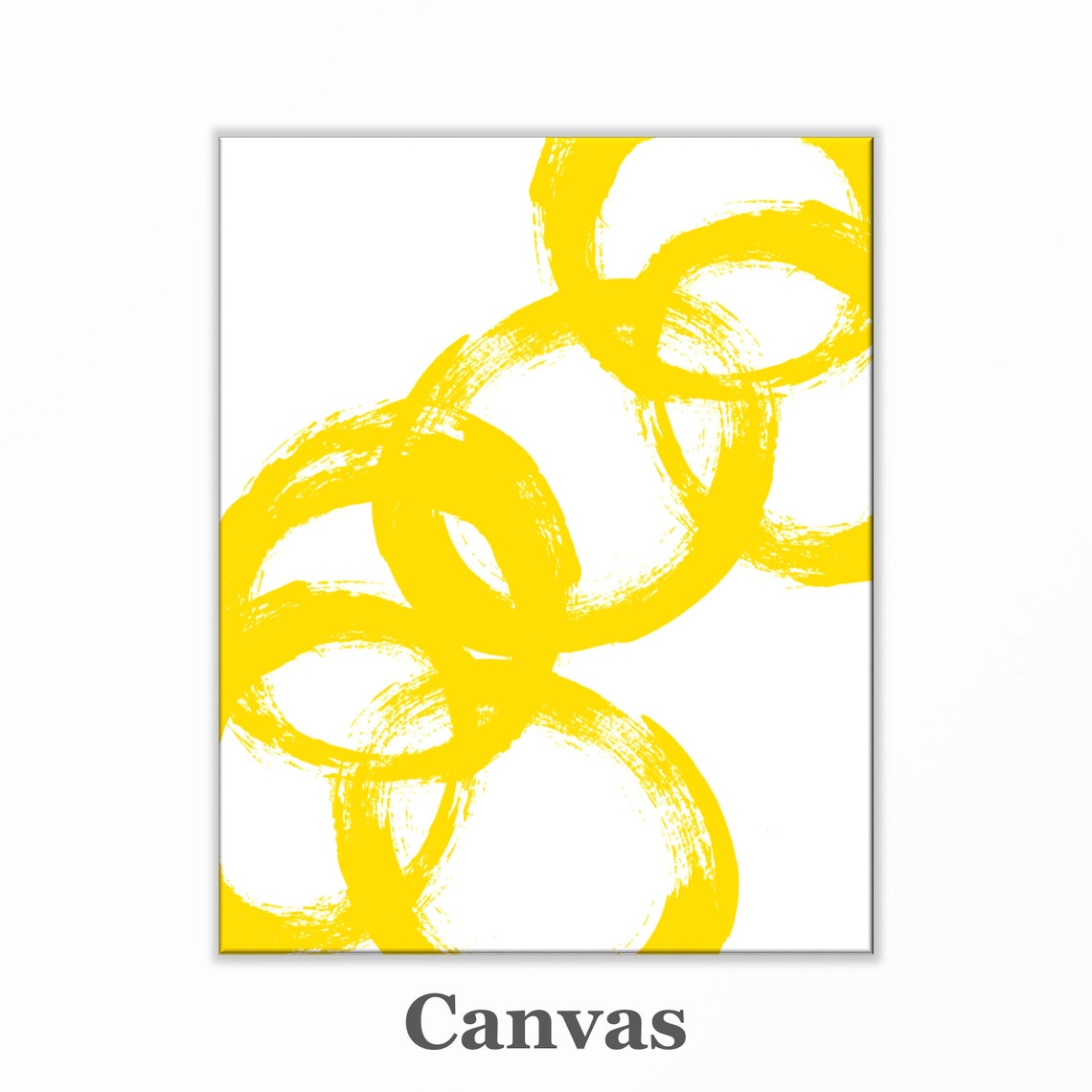 Yellow Art Abstract Art Contemporary Art Abstract Painting - Etsy