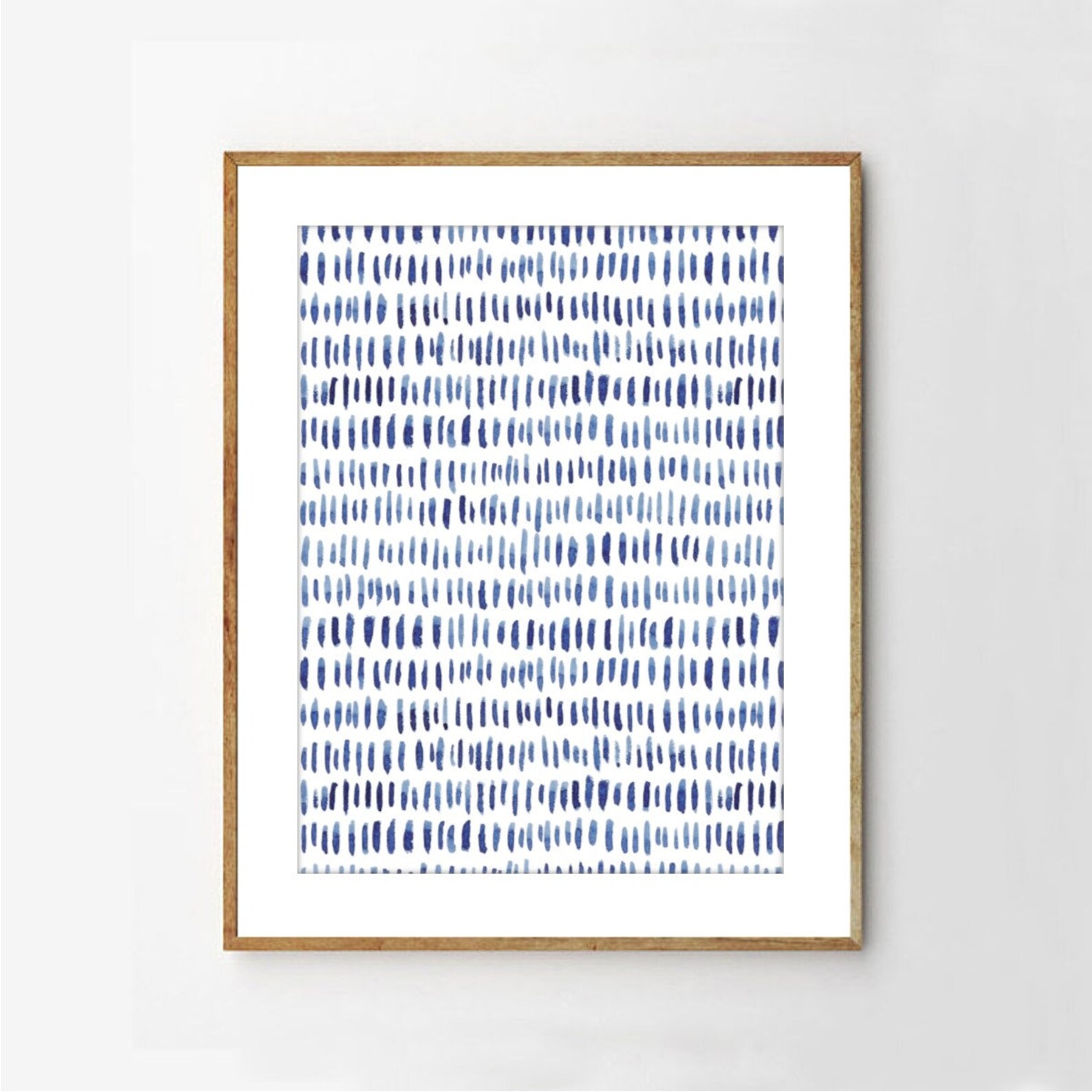 Blue Contemporary Art Set Gallery Wall Set Abstract Prints - Etsy