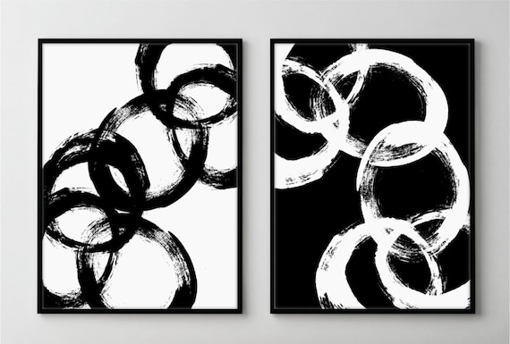 Easy Black And White Abstract Drawings