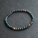 Bloodstone Bracelet Dainty Bloodstone Beaded Bracelet 14K Gold Filled ...