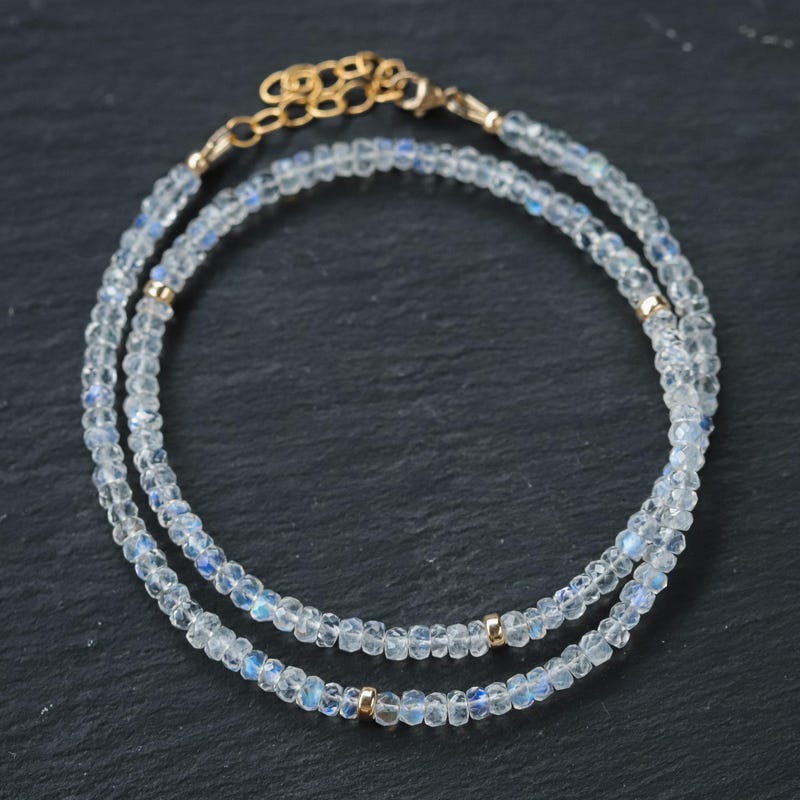 Moonstone Necklace - Etsy