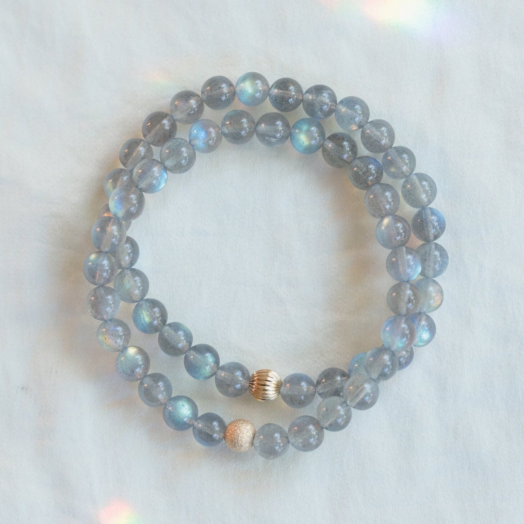 AAAA Labradorite 6mm Stunning Labradorite Bracelet, Labradorite ...