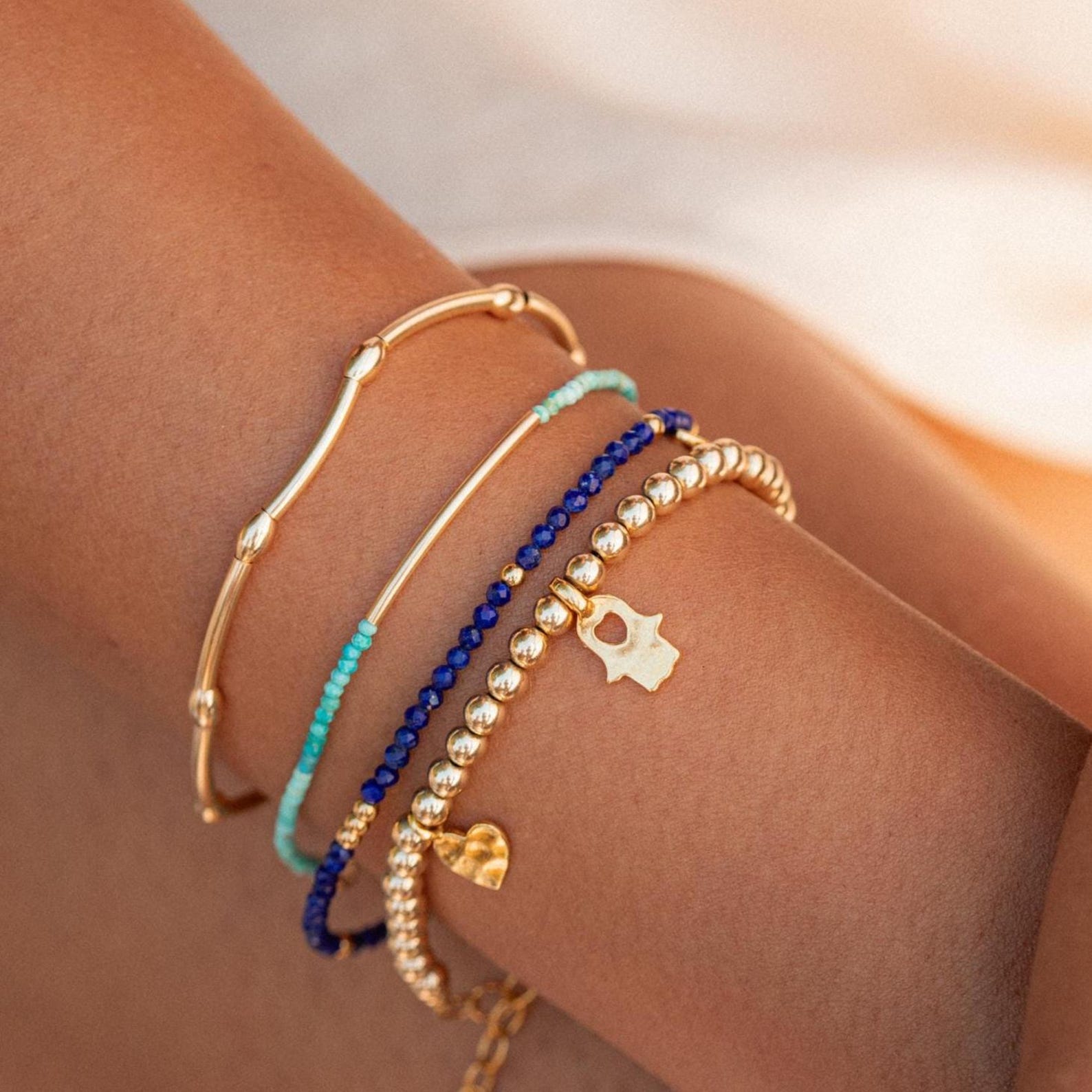 Gemstone Bracelet, Dainty Gemstone Jewelry, [TBD] Delicate Gemstone ...