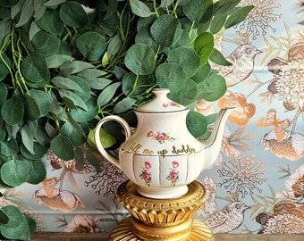 Filthy Slut Floral Platter. Rude Vintage Items. Inappropriate - Etsy