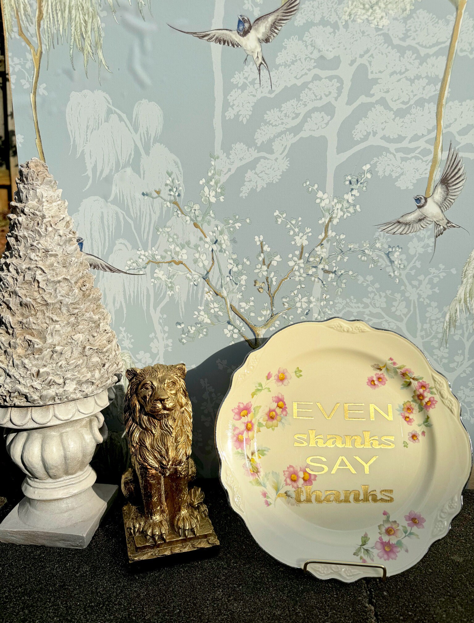 Even Skanks Say Thanks Plate. Feminists Gifts. Unique Gift. Swear Word ...