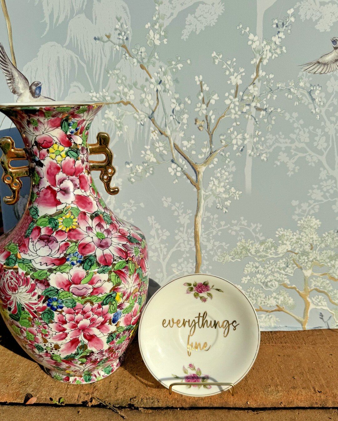 Everything is Fine Plate. Feminists Gifts. Unique Gift. Swear Word Art ...