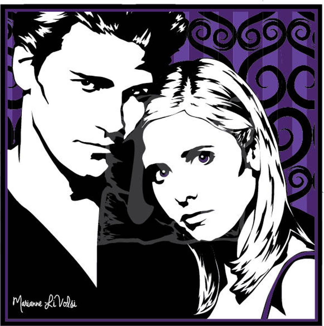 Buffy and Angel - Etsy