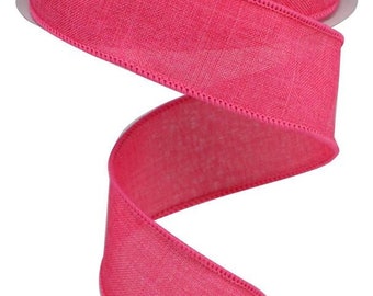 Hot Pink Ribbon | Etsy