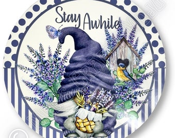 Stay Awhile Sign - Etsy