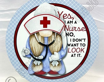 Funny Nurse Sign - Etsy