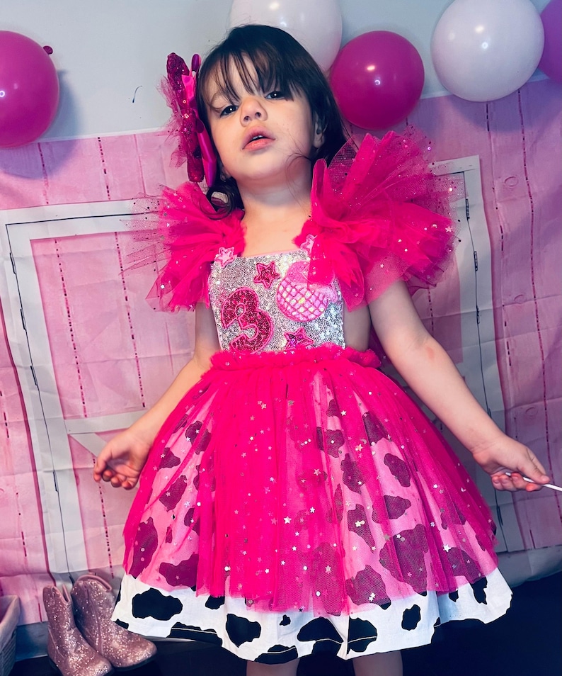 Cowgirl Pink Dress - Etsy